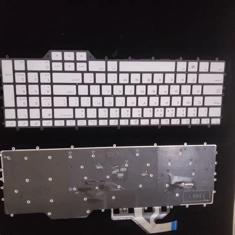 原装戴尔外星人 Alienware M17 R2 R3 P38e电脑七彩背光键盘虎窝淘