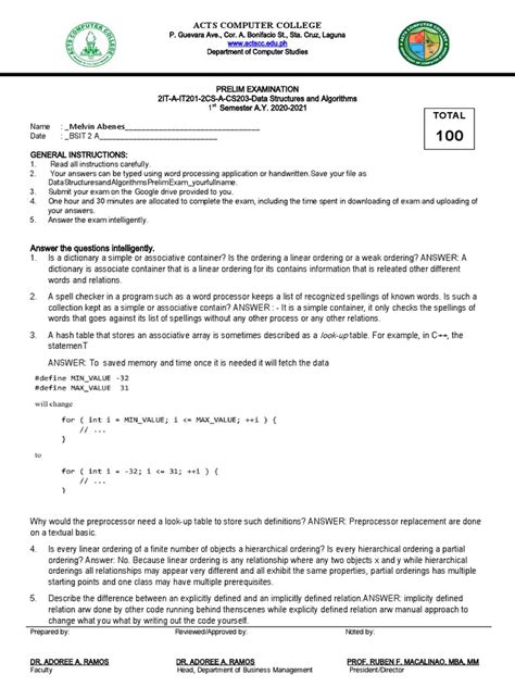 acts computer college total pdf array data structure computer