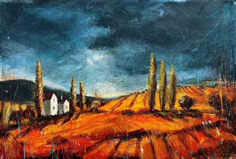 სერიიდან ტოსკანას მინდვრები Gemarket Art