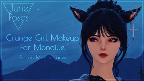 Grunge Girl Makeup For Monique XIV Mod Archive