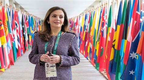 Nita Ambani Terms Ioas Amended Draft Constitution As Landmark Moment Says Will Help Realise