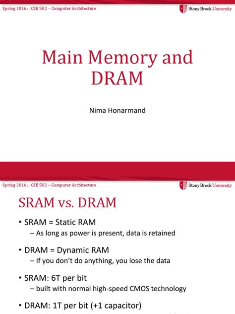 Memory 2 A Pdf Dynamic Random Access Memory Random Access Memory