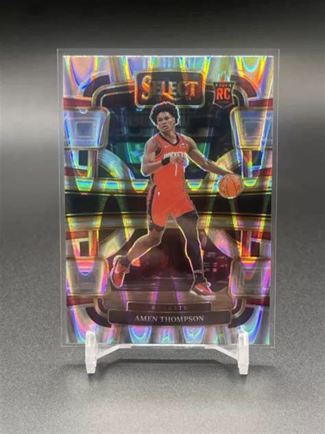 Scheda Rc 2023 24 Select Amen Thompson Concourse Tectonic Prizm Houston
