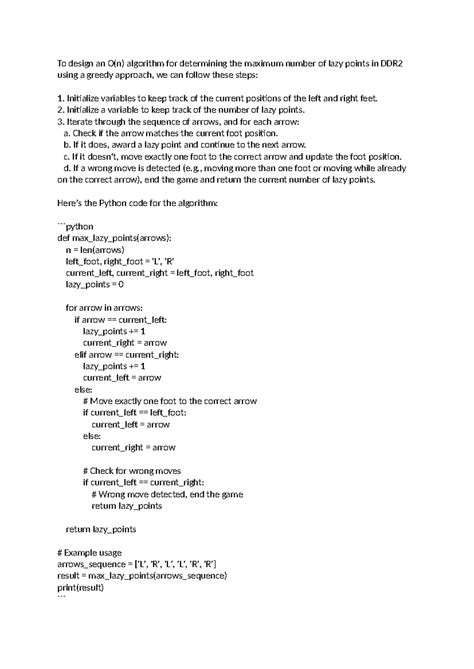 Algorithm Greedy To Design An On Algorithm For Determining The