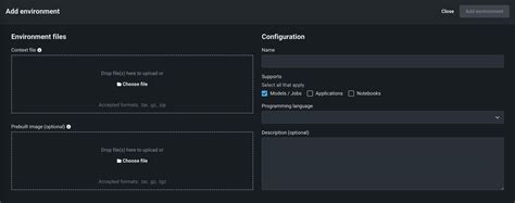 Add An Execution Environment Datarobot Docs