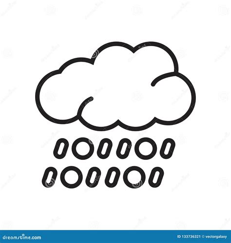 Hail On The Car Logo Sign Vector Outline 326038274