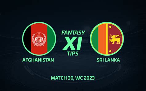Afg Vs Sl Dream11 Prediction Top Fantasy Picks Head To Head Stats
