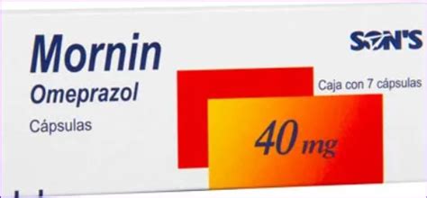 MORNIN 40MG 7 CAPSULAS FARMACIA RIVAS DEL CENTRO