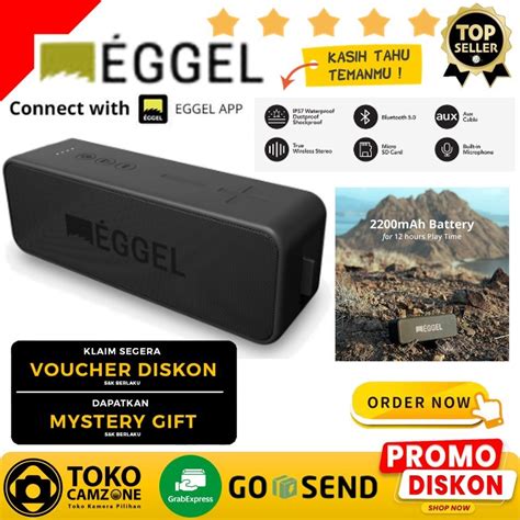 Jual Eggel Active 2s Waterproof Action Portable Bluetooth Speaker Shopee Indonesia