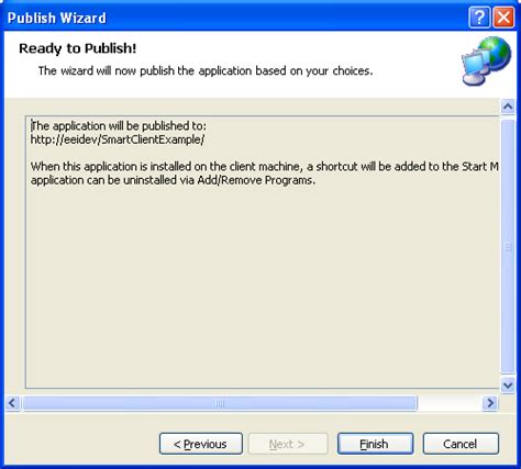 Getting Started Smart Client Click Once Deployment Industrial IoT