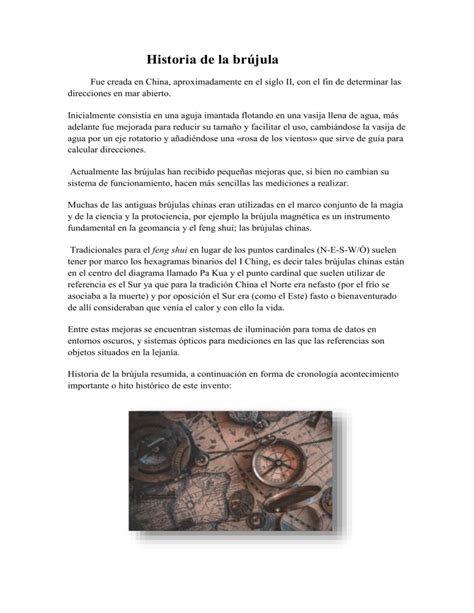 Historia De La Brújula Origen Evolución Y Uso