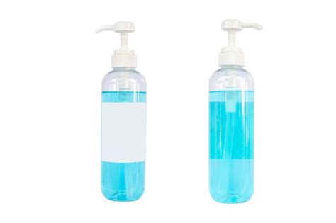 Premium Photo Bottle Of Instant Antiseptic Hand Sanitizer Transparent