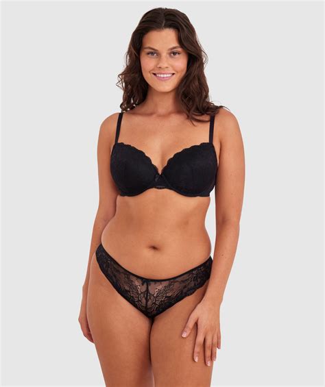 Bras N Things Sally Push Up Bra Black