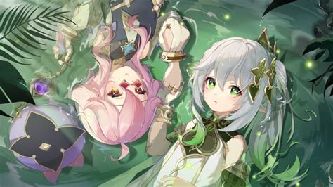 Nahida And Dori Genshin Impact Drawn By Vuvkhkgi Danbooru
