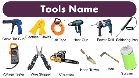 Tools Names Useful List Of Tools In English With Pictures 41 OFF