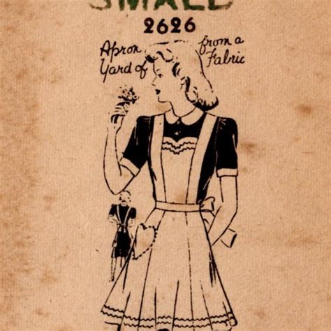 Waitress Apron Pattern Etsy