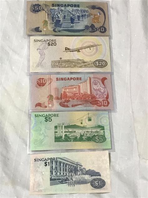 Singapore Old Notes Hobbies And Toys Memorabilia And Collectibles