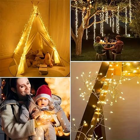 Fairy Tale Lights Led Firecracker Lights 8 Flashing Modes Temu
