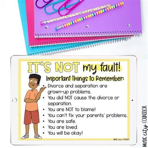 Divorce Journal Workbook And Activities Printable And Digital Tpt