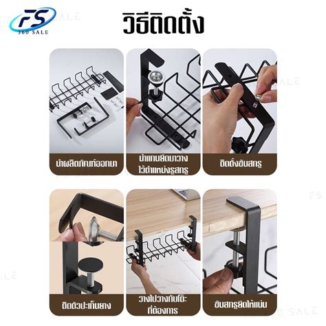 360 Official Pcj4016 รางเก็บสายแนวนอน ไม่ต้องเจาะรู ที่จัดระเบียบสายไฟ