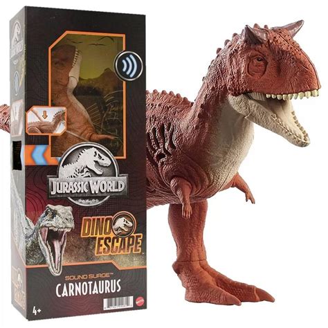 Dinossauro Carnotaurus Com Som Dino Escape Jurassic World Hbk20 Mattel