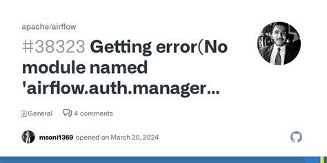Getting Errorno Module Named Airflowauthmanagersfabfabauth