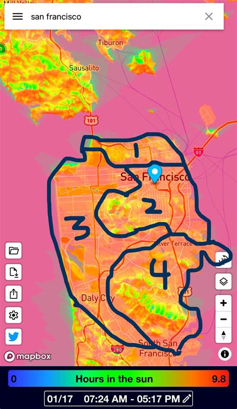 Pick Your Quadrant Using Solar Mapping Rsanfrancisco