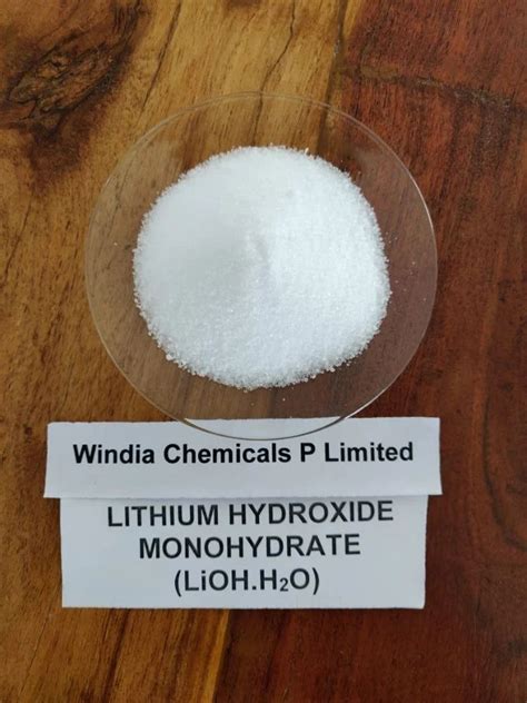 Lithium Hydroxide Is An Inorganic Compound With The Formula Lioh 50 Kg Bag Powder At Best