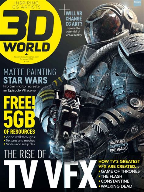 3dworld october 2015 pdf pdf 3 d computer graphics computer animation
