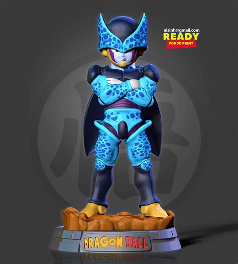 Cell Jr Dragon Ball Fanart 3d Model By Sinh Nguyen
