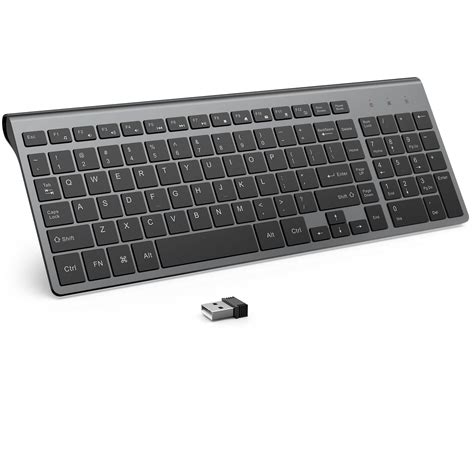 Wireless Keyboard J JOYACCESS G Slim And Compact Wireless Keyboard With Numeric Pad For