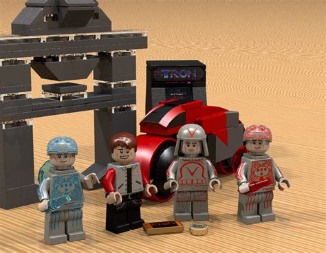 Lego Ideas Product Ideas Tron Lightcycle Arcade Minifigure