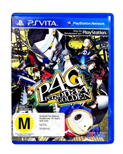 Persona 4 Golden Ps Vita Mint Complete Appleby Games