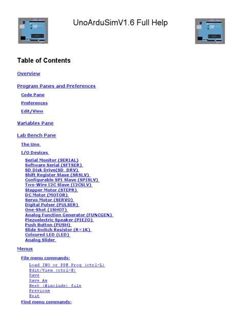 unoardusim fullhelp pdf digital technology computer programming