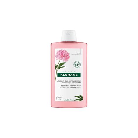 Klorane Shampooing Apaisant à La Pivoine Bio Cuir Chevelu Sensible