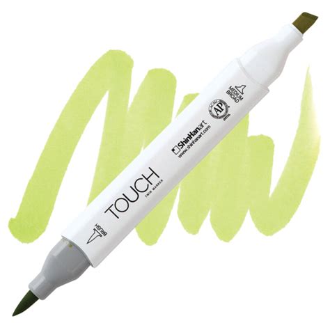 Shinhan Art Touch Twin Marker Shades Of Greenish Yellow Best
