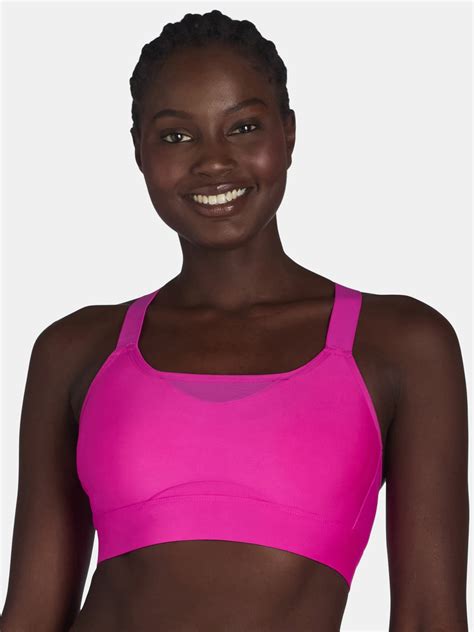 Avia Women S High Support Cross Back Sports Bra Walmart