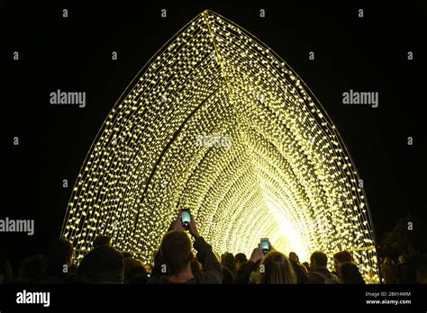Pictured The Royal Botanic Garden Precinct Stock Photo Alamy