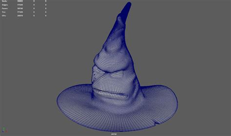 Sorting Hat Harry Potter 3d Model By Viperjr3d