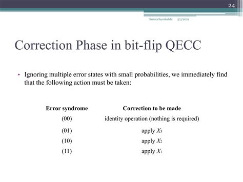 Fault Tolerance Quantum Computation And Quantum Error Correction Ppt