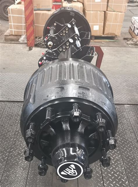 German Type Trailer Drum Axles T Square Beam Air Suspension Rear Axle