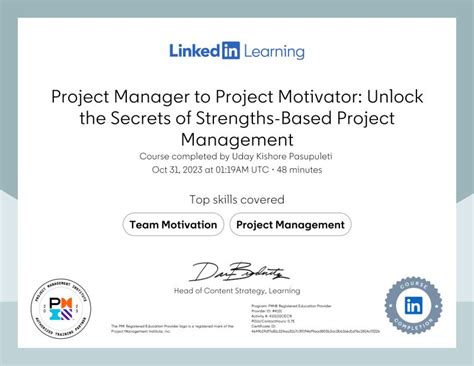 uday kishore pasupuleti on linkedin certificate of completion
