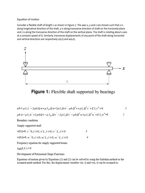 Mathematically Modelling Pdf Equations Polynomial