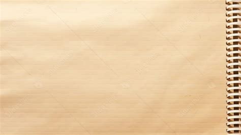 Best Lined Paper Powerpoint Background For Presentation
