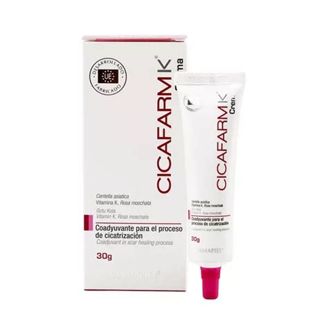Crema Cicatrizante De Heridas Recientes Cicafarm K 30g Mercadolibre
