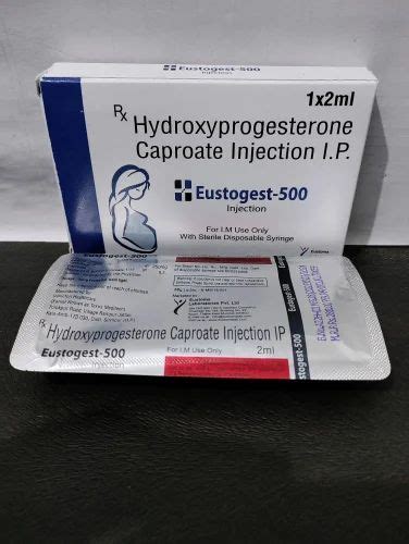 Hydroxyprogesterone Caproate Injection Packaging Type Vial Packaging Size 2ml At ₹ 280 Piece