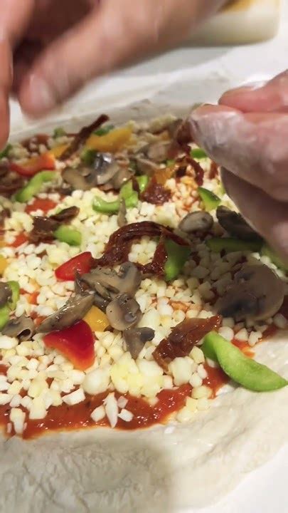 How To Make Pizza Thick Crust Sorts Food Foodie Recipe Reels