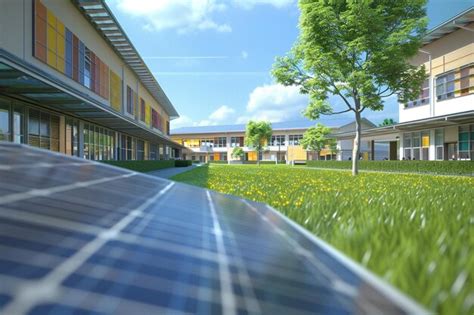 Solar Power For Healthcare Facilities Premium Ai Generated Image