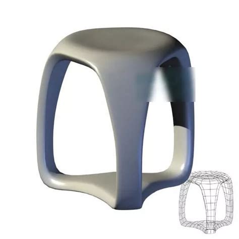Stool Parametric Design Free 3d Model Max Open3dmodel