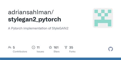 Github Adriansahlmanstylegan2pytorch A Pytorch Implementation Of Stylegan2